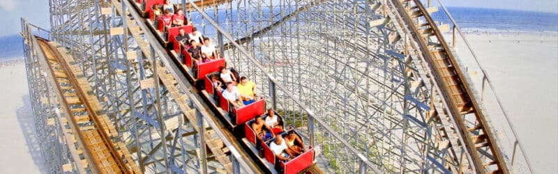 Morey's Piers - Adventure Amusement Pier - The Hen Houses